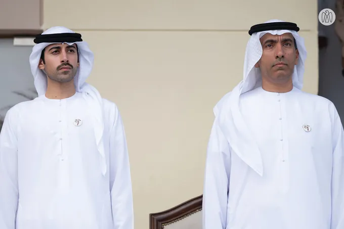 Hamdan bin Zayed attends specialised demonstrations by national service recruits at Liwa ...